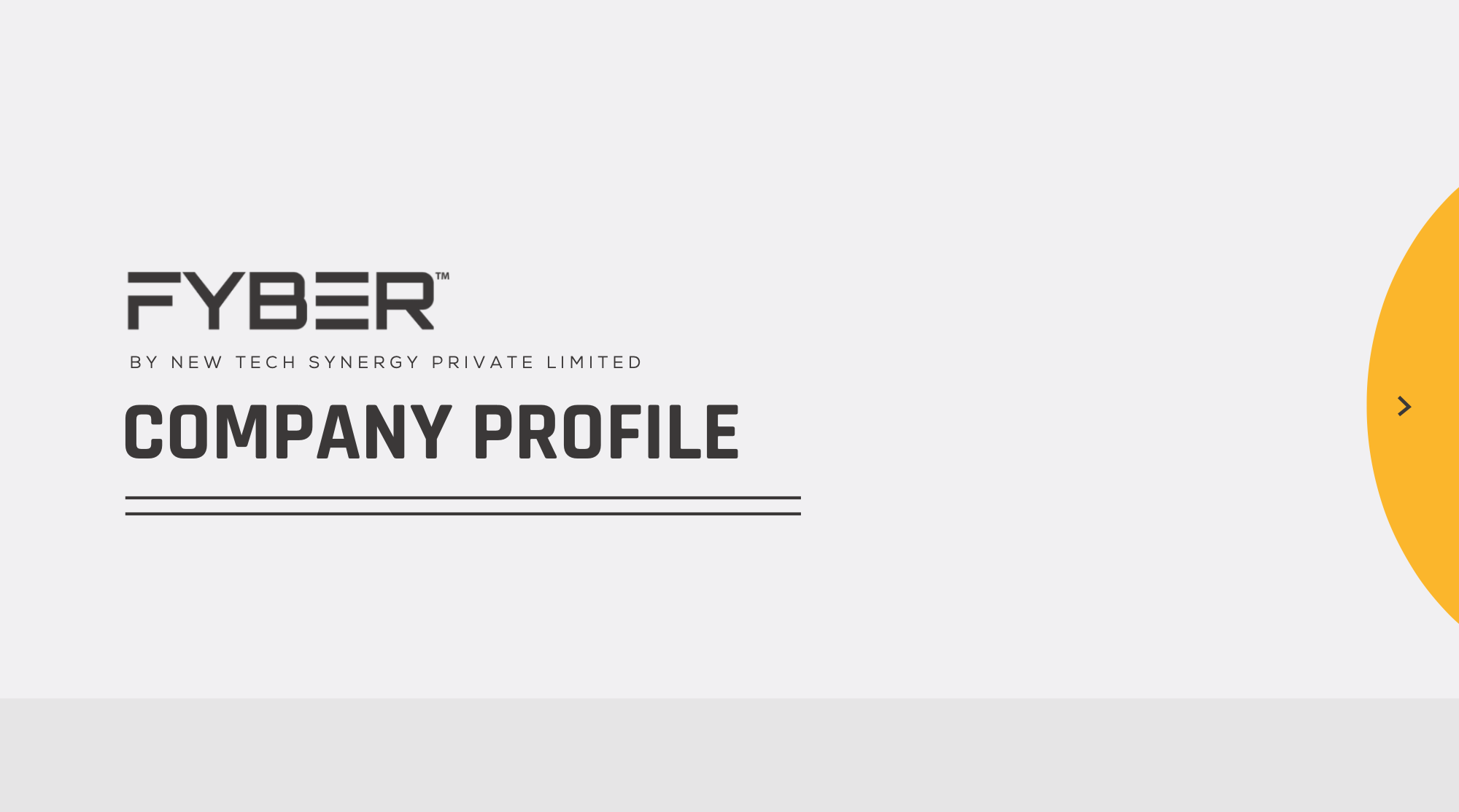Corporate Profile - FYBER